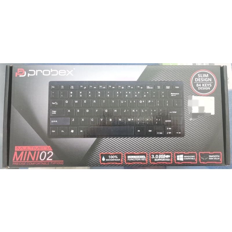 Probex Mini02 USB Wired Keyboard | Shopee Malaysia