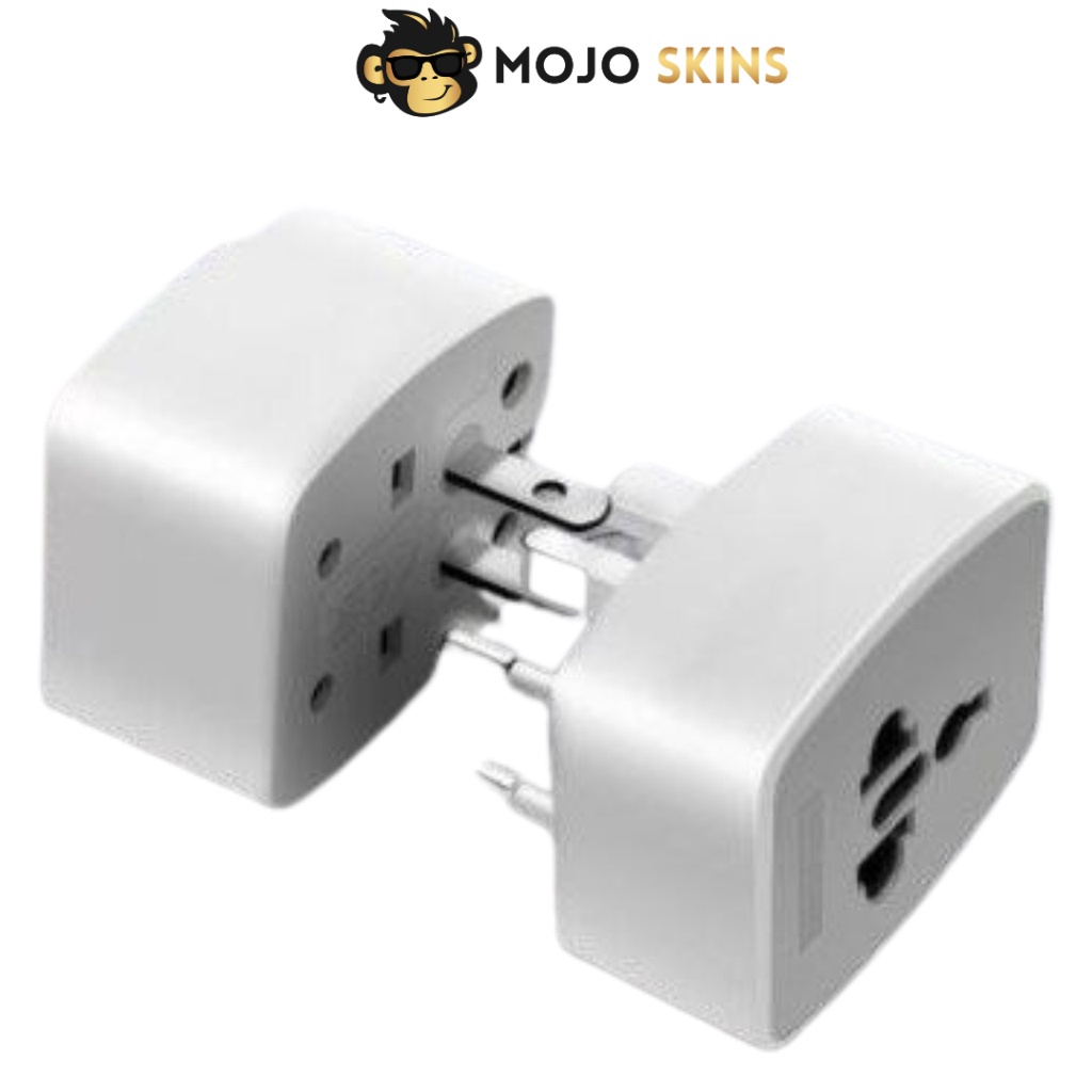 [MojoSkins] Ldnio Z4 Universal Plug Adapter Travel UK/EU/US/AU Pin & 2 ...