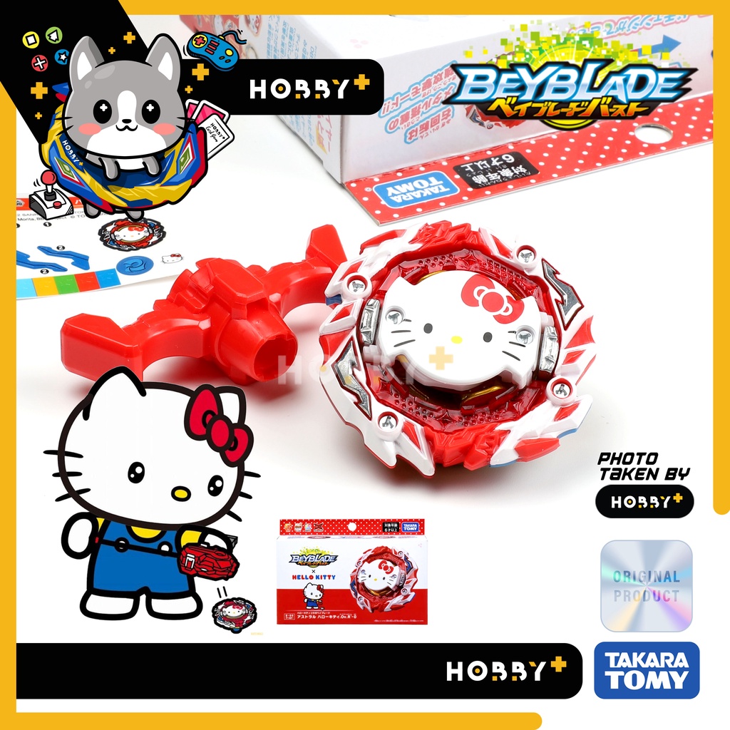 Takara Tomy Beyblade Burst BU B-00 Astral Hello Kitty Over Revolve'-0 ...