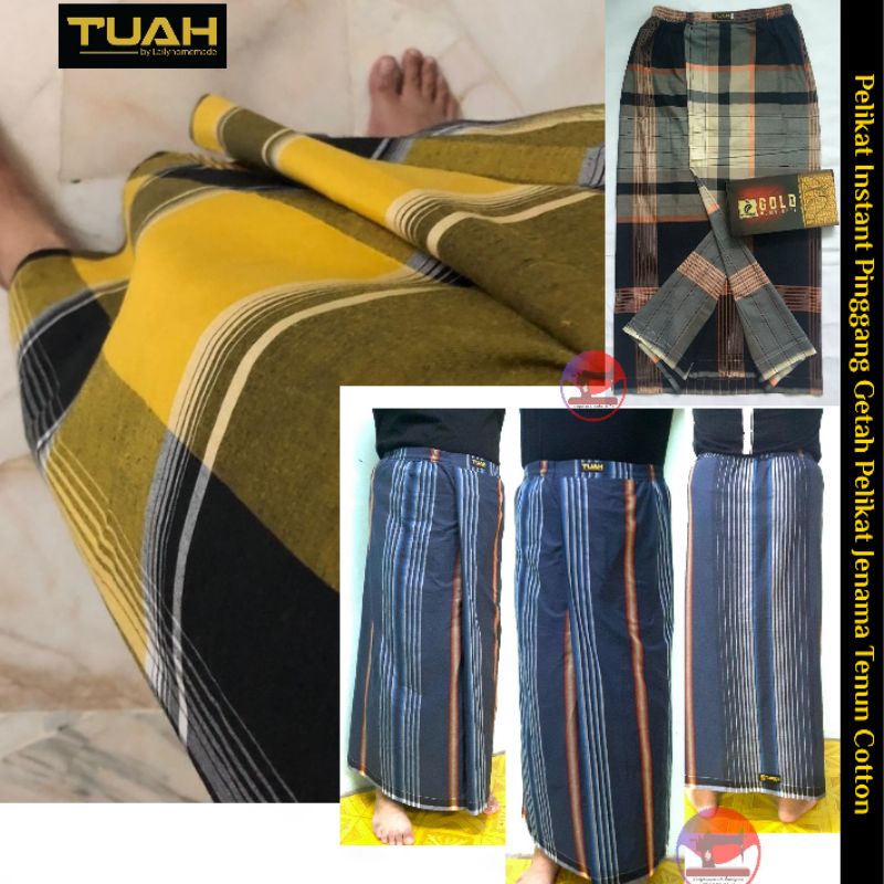 Kain Pelikat Instant Pinggang Bergetah Dewasa Pelikat Jenama Kain Tenun ...