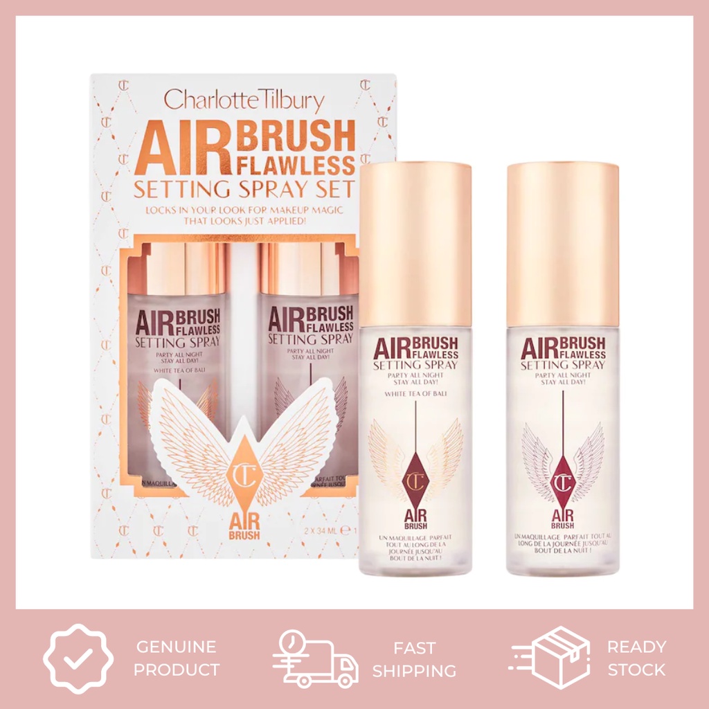 READYSTOCK Charlotte Tilbury Airbrush Flawless Setting Spray | Shopee ...