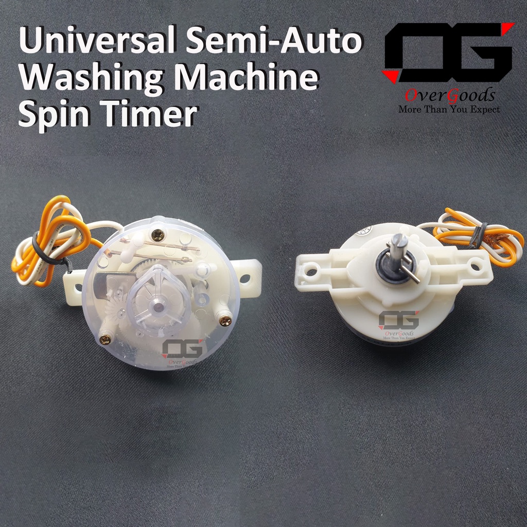 UNIVERSAL 2 WIRE SEMI-AUTO SPIN TIMER WASHING MACHINE SPIN TIMER TIMER ...
