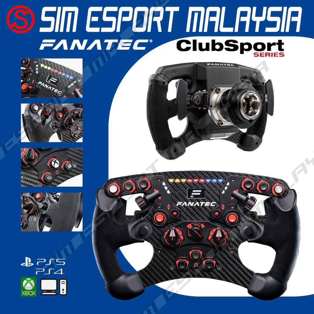 Fanatec ClubSport F1 V2.5 X Wheel | Shopee Malaysia