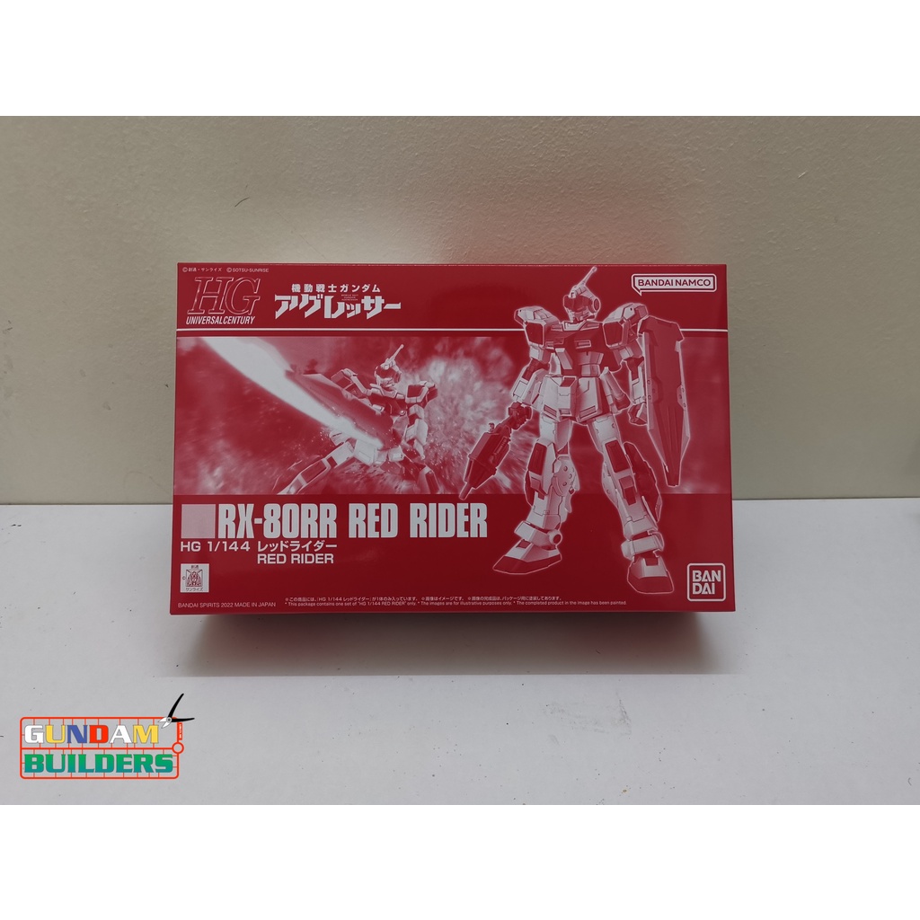 Pbandai HG 1/144 RED RIDER (Ready Stock) | Shopee Malaysia