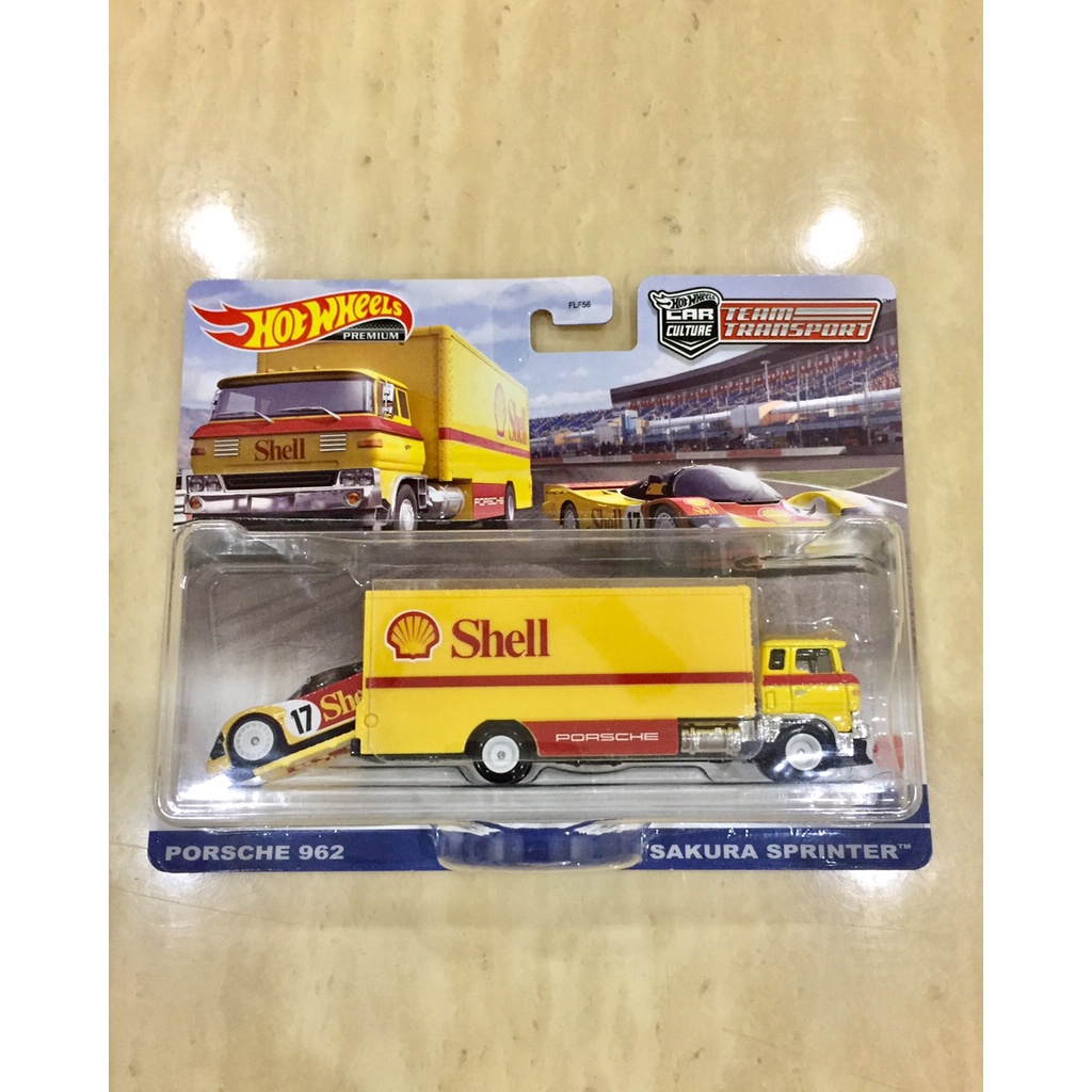 Hot Wheels Team Transport Shell Porsche 962 Sakura Sprinter | Shopee ...