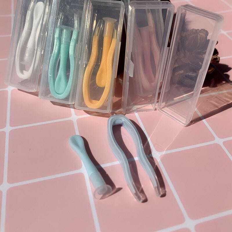 Contact Lens Clip + Wearing tools Set / Tweezers set /Travel Tools ...