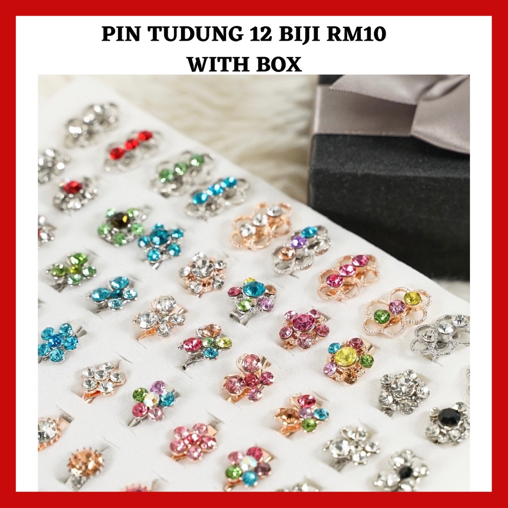 BROOCH PIN TUDUNG GIFT PIN TUDUNG | Shopee Malaysia