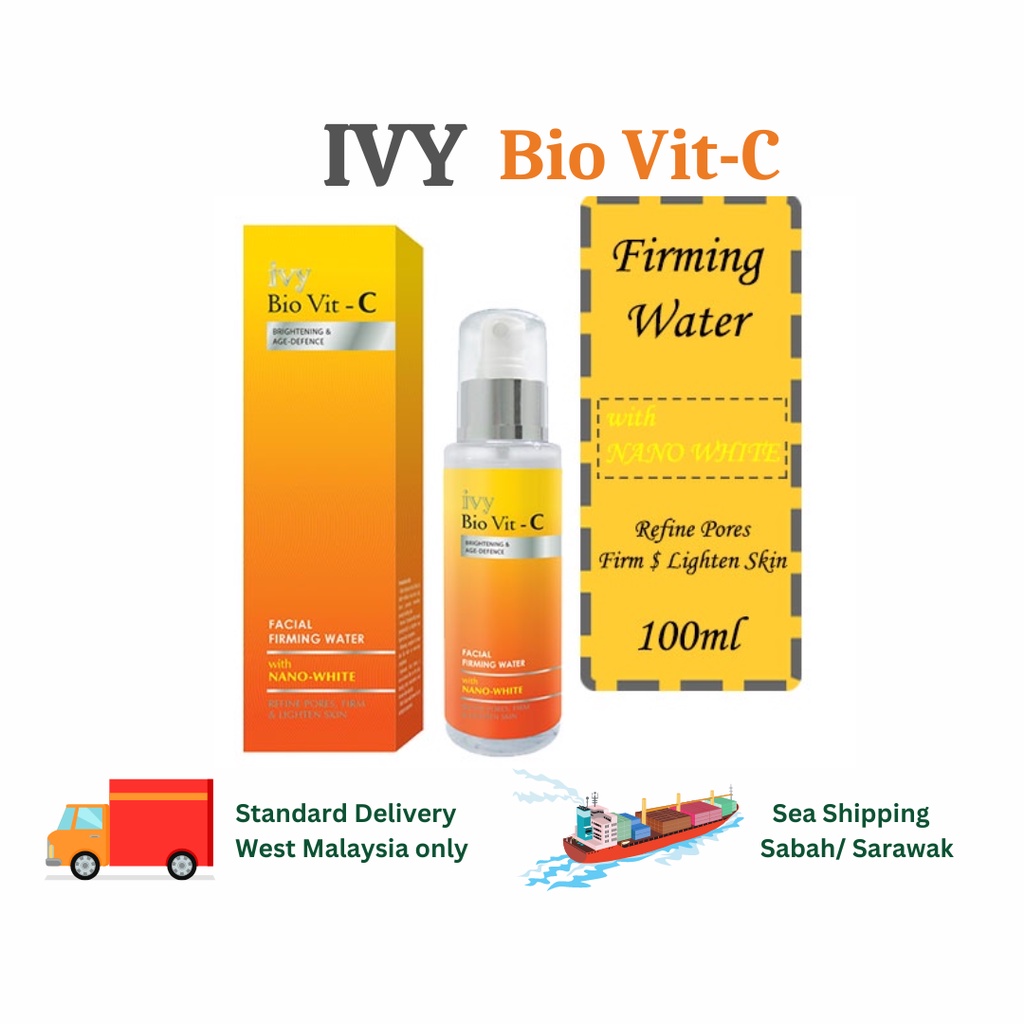 Ivy Bio Vit-C Facial Firming Water (100g) | Shopee Malaysia