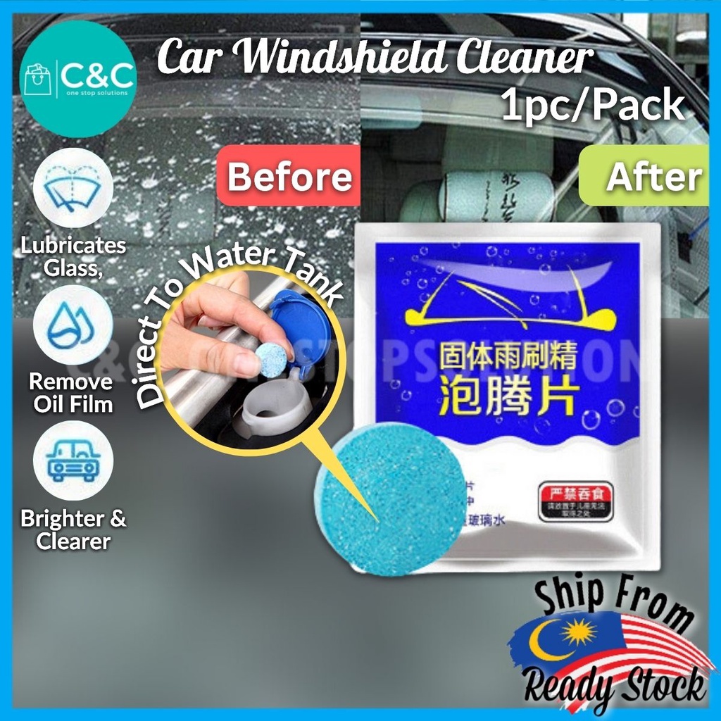 C&C 1 PC Car Windshield Wiper Glass Cleaner Concentrated Household ...