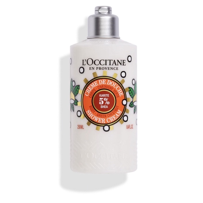 Loccitane Limited Edition Shea Green Chestnut Shower Cream | Shopee ...