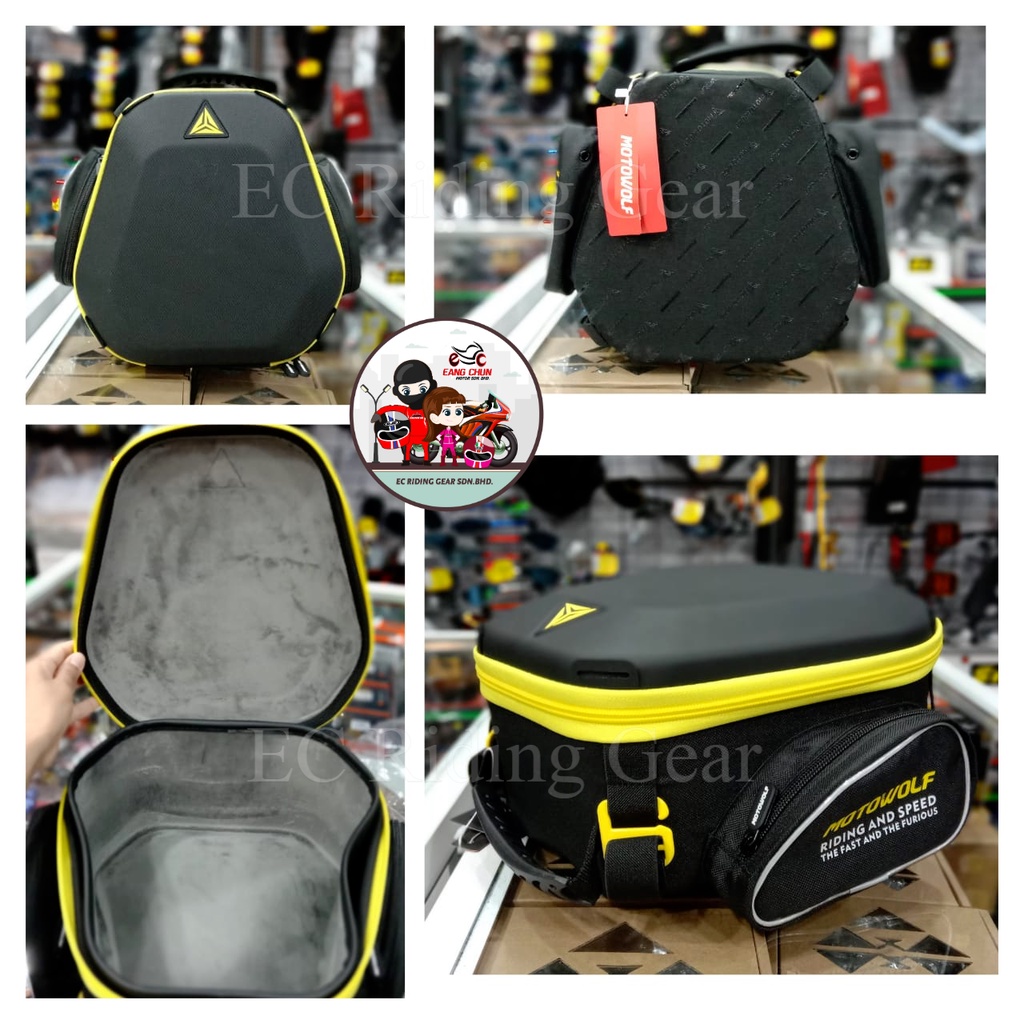 NEW * !! BIG SALES !! MOTOWOLF Tank Bag / Tail Bag MDL0711 Waterproof ...
