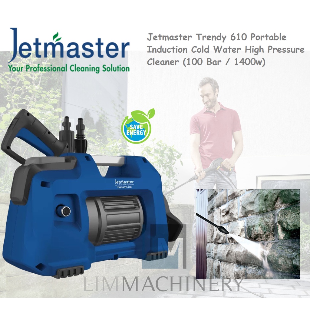 Jetmaster Trendy 610 Portable Induction Cold Water High Pressure ...