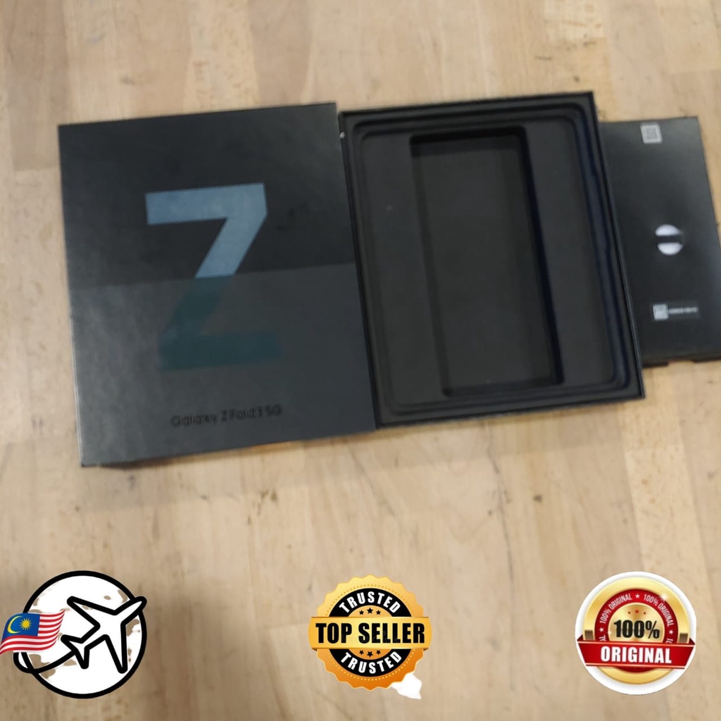 SAMSUNG Original Box / Kotak Original Galaxy Z FOLD 3 | Shopee Malaysia
