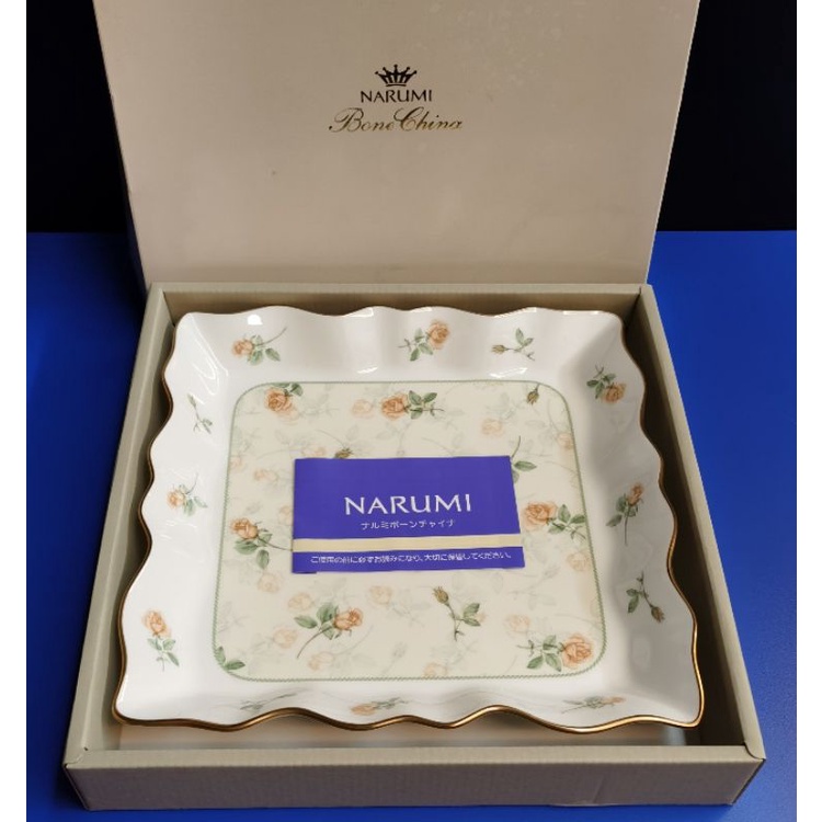 Narumi 23cm Made in Japan 50184-5040 Bone China Square Service Plate in ...