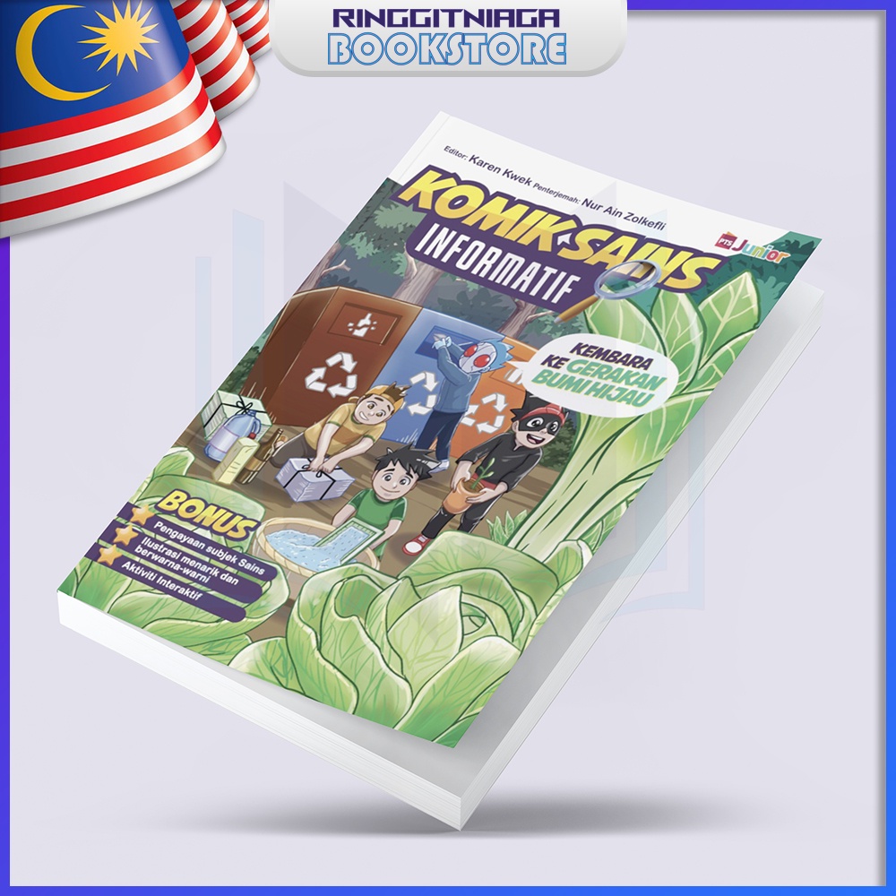 Komik Sains Informatif: Kembara Ke Gerakan Bumi Hijau - KANAK-KANAK ...