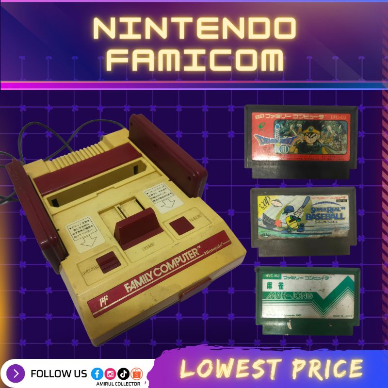 Original Nintendo Famicom | Shopee Malaysia