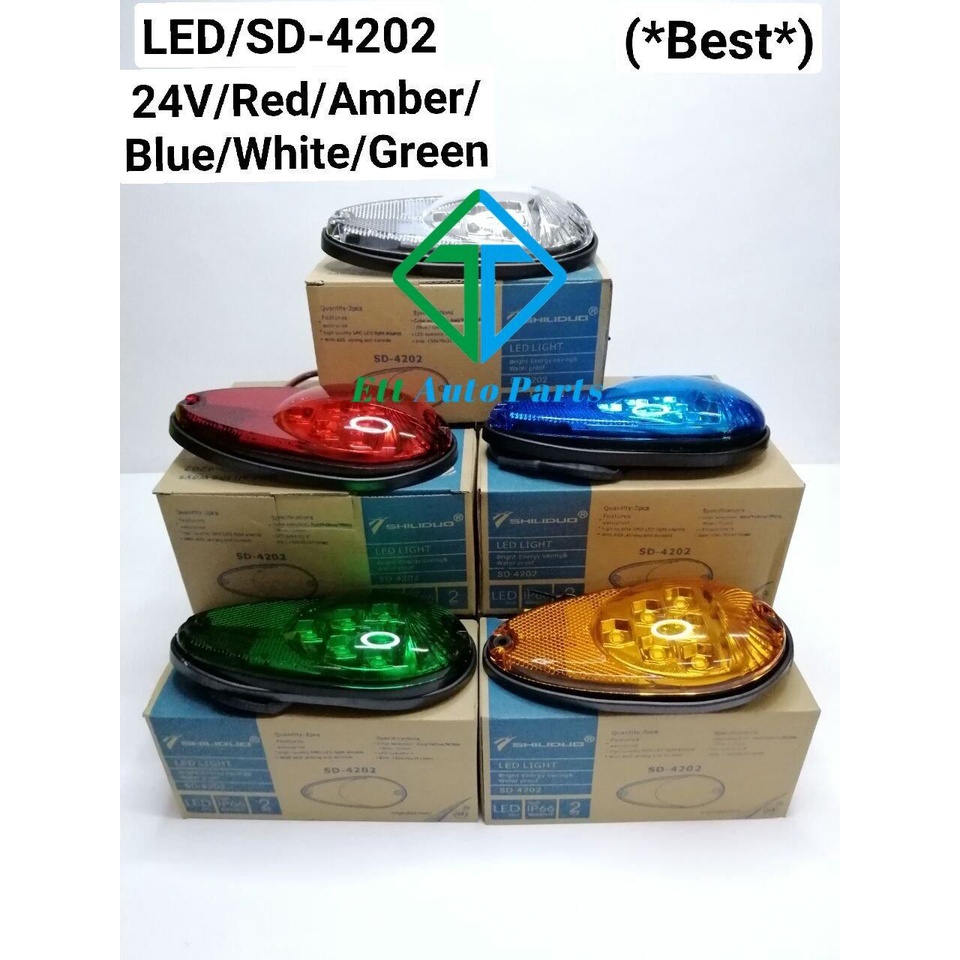 SHILIDUO 4202 Universal LED SIDE LAMP 12V/24V LUMPU TEPI SIGNAL LIGHT ...