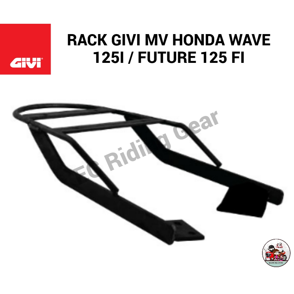 RACK GIVI 100% ORIGINAL RACK GIVI MV HONDA WAVE 125I / FUTURE 125 FI ...