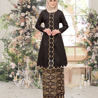 Baju Kebarung Batik Moden Baju Labuh Kebaya NikahTunang KEBARUNG ...