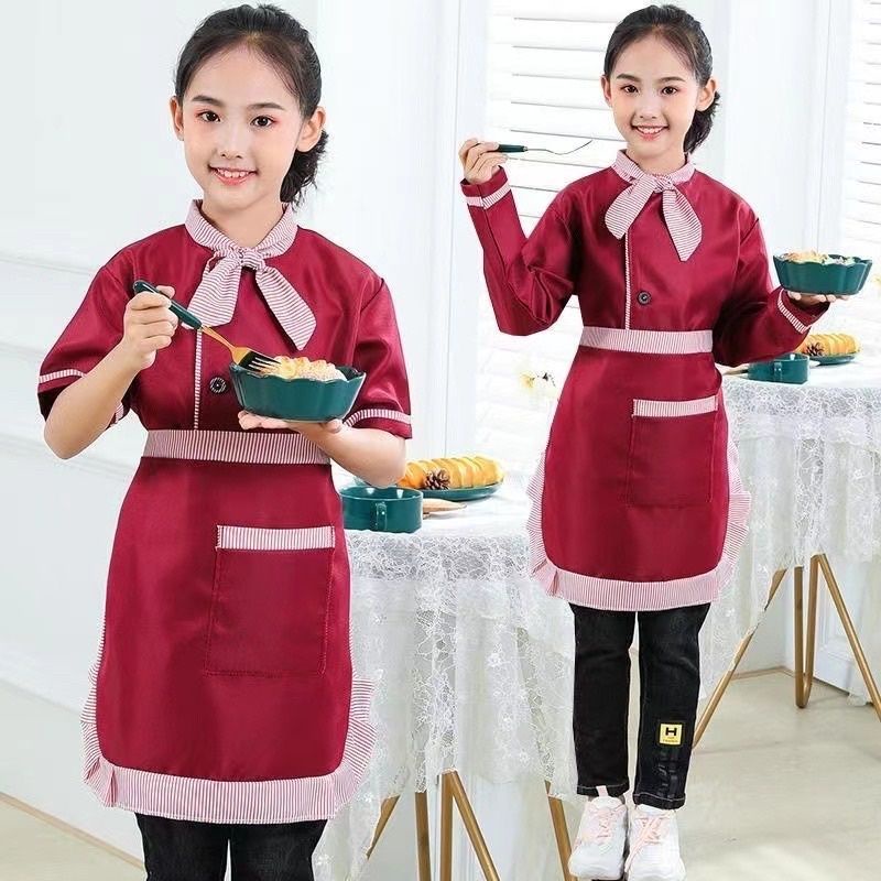 Baju Chef Budak Kids Costume Chef Girls Kerjaya Kitchen | Shopee Malaysia