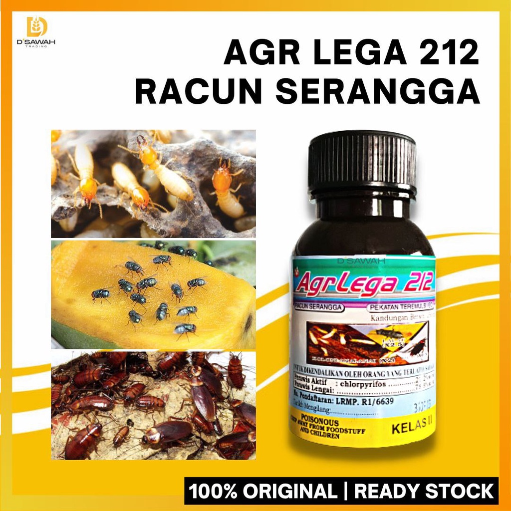 Racun Anai-anai AGR LEGA 212 250ml Racun Lipas Lalat | Shopee Malaysia