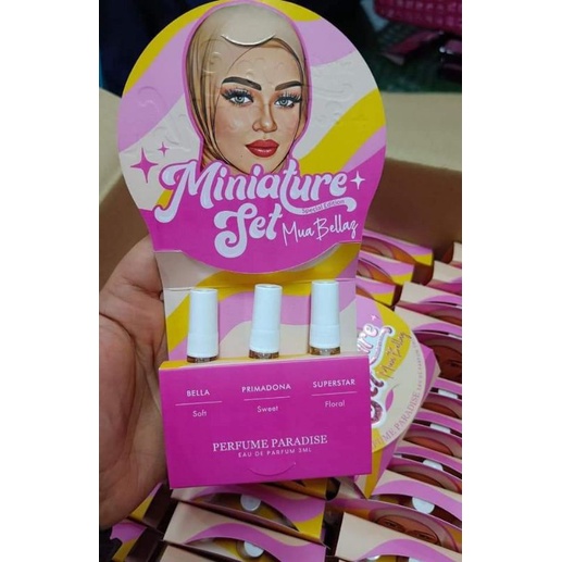 PARFUME PARADISE 3IN1 MINIATURE SET ORIGINAL | Shopee Malaysia