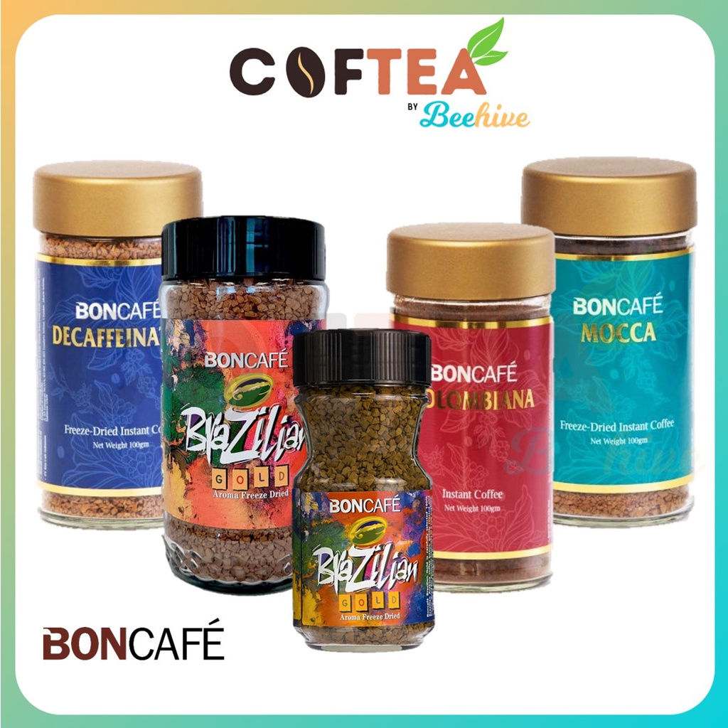 Boncafe Gourmet Brazilian Gold Instant Coffee 50g / 100g | Shopee Malaysia