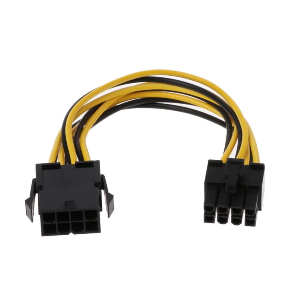 CPU 8 Pin Femate To 8 Pin Male CPU Power ATX Extension Cable (PSU ...
