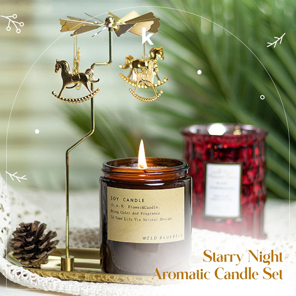 Starry Night Aromatic Candle Set | Shopee Malaysia