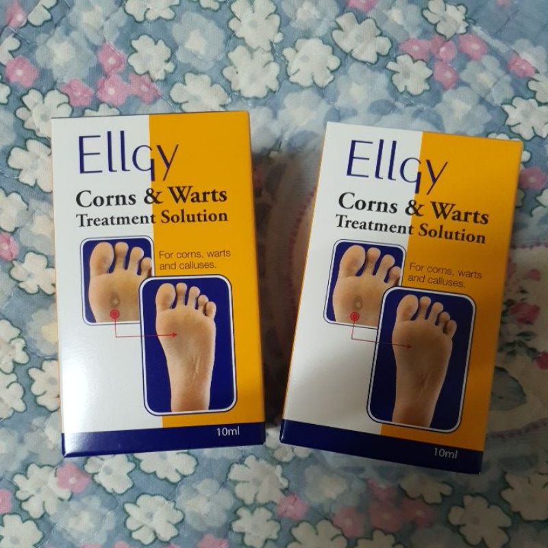 Ellgy Corns & Warts Treatment Solution 10ml (Expiry Date:04/2025 ...