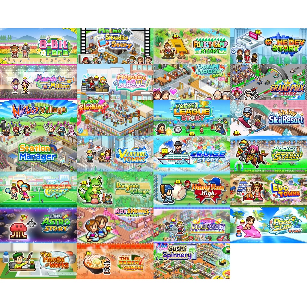 Kairosoft Game Bundle [Original PC Game] [Digital Download] | Shopee ...