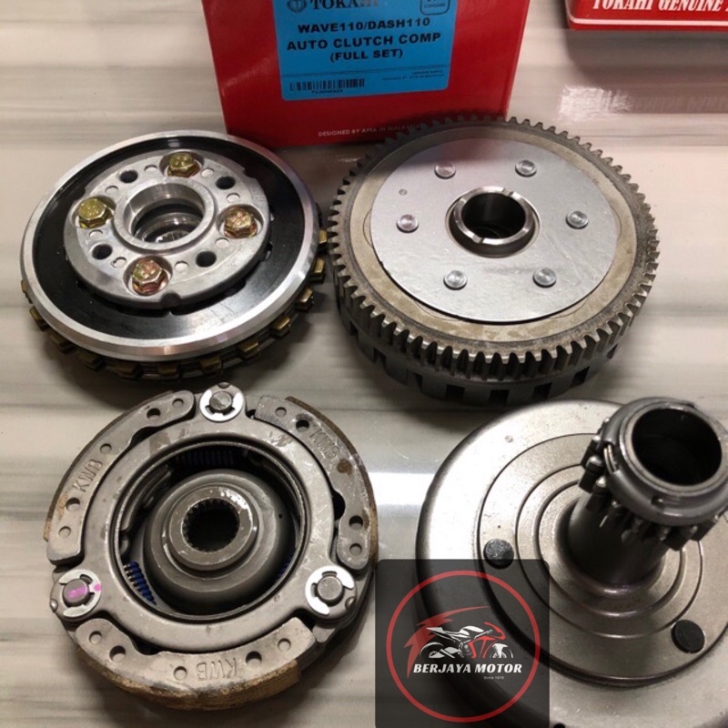 PRIMARY DRIVEN CLUTCH gear full set ex5/wave100/dream/class1/wave110/alpha/dx/DASH2/DREAM110/fi ...