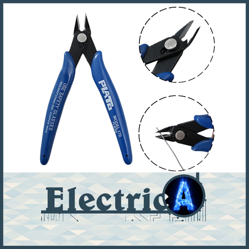 Plato 170 Flush Cutter Cable Wire Cutter Tool [ElectricA] | Shopee Malaysia
