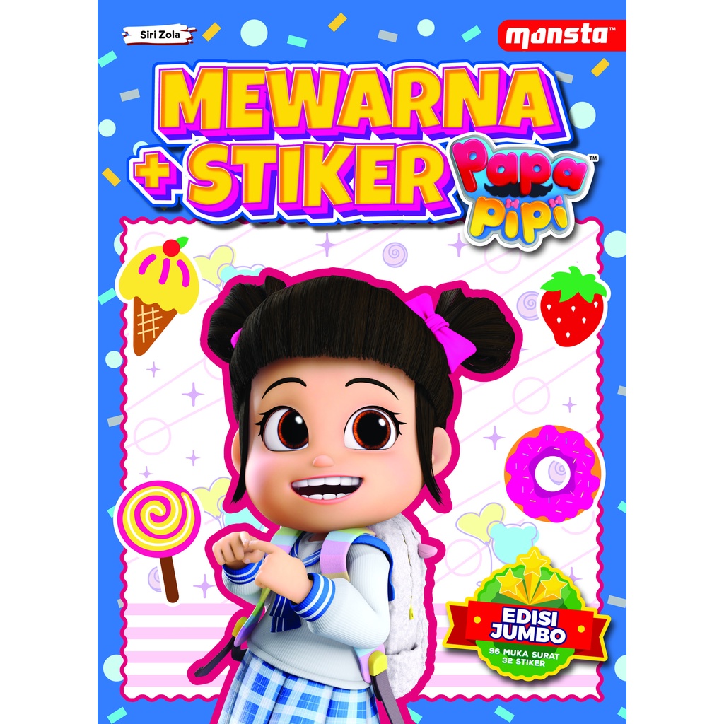 MEDIA BOOKS : PAPA PIPI MEWARNA + STIKER SIRI ZOLA | Shopee Malaysia