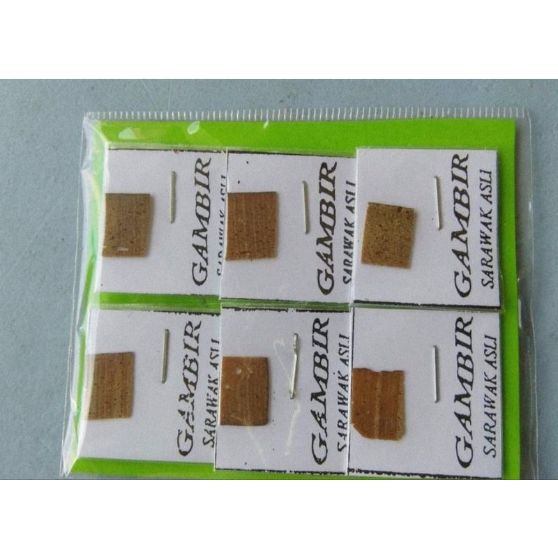 Gel Gambir Sarawak Borneo Asli Gambir Serawak Gambir Keping | Shopee ...