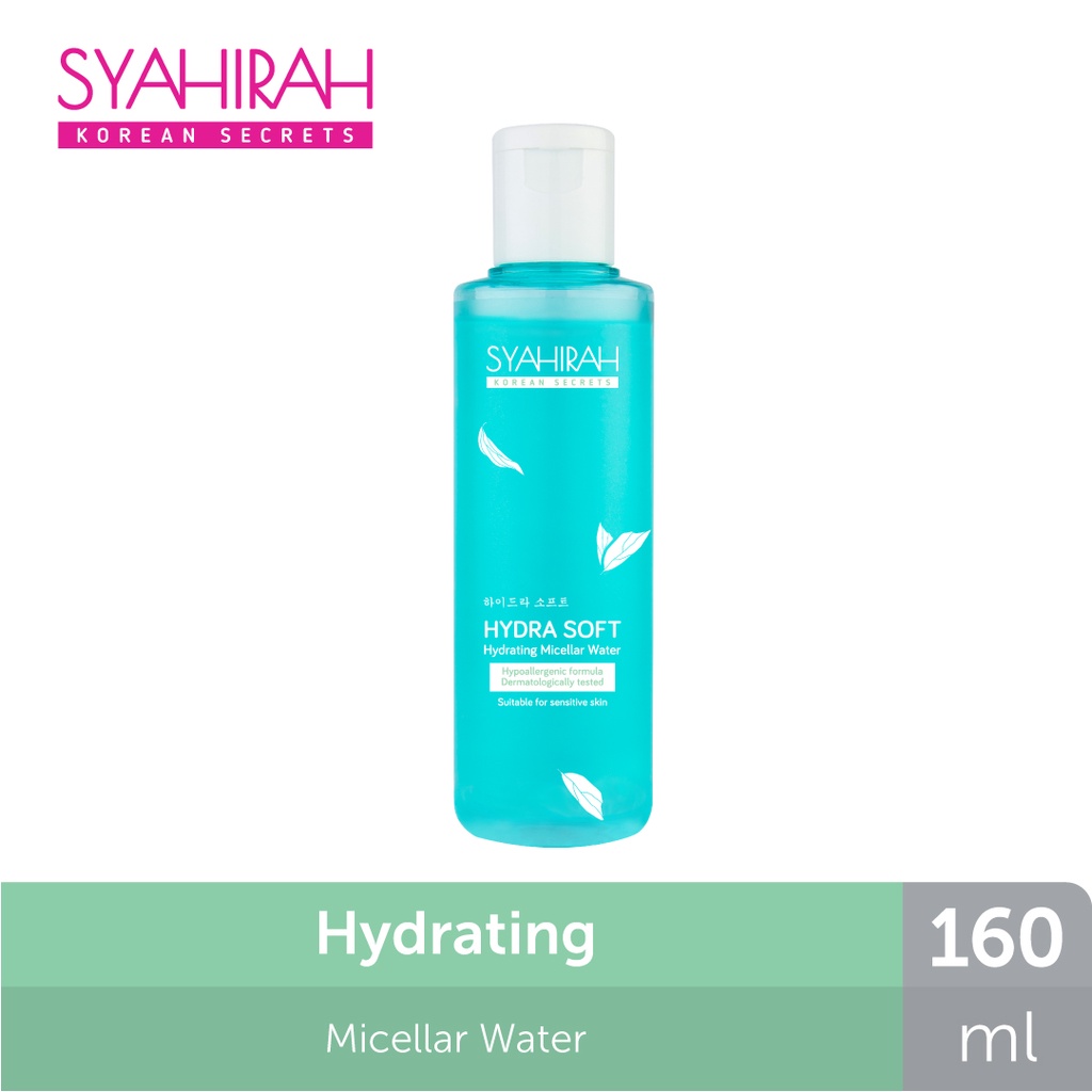 Syahirah Korean Secrets Hydra Soft Hydrating Micellar Water 160ml ...