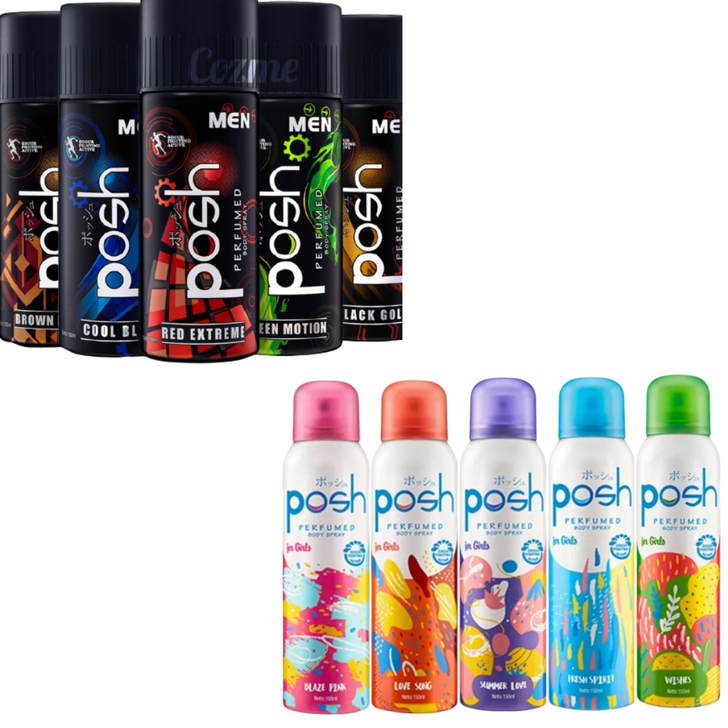 POSH Perfume Body Spray 150ml | Shopee Malaysia