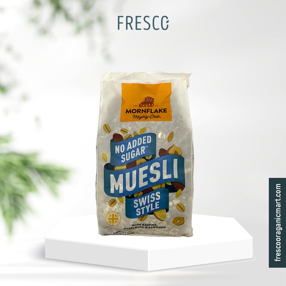 Mornflake Classic Muesli Swiss Style (No Sugar Added) - 1kg | Shopee ...