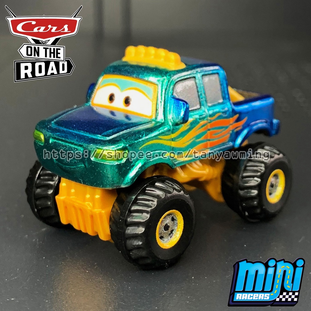 Disney Pixar Cars Mattel On The Road Mini Racers 3 Pack Ivy Performer ...