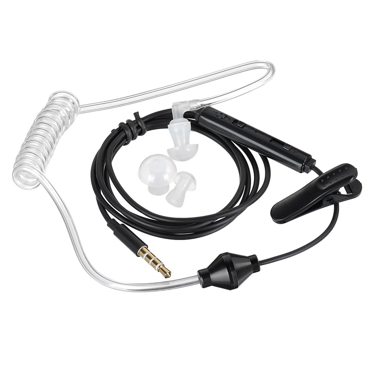 Mobile Phone Single Line Sound Conduction Acoustic Air Tube Earphone ...