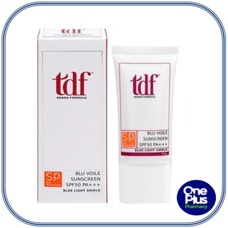TDF Blu Voile Sunscreen SPF50 PA+++ 50g | Shopee Malaysia