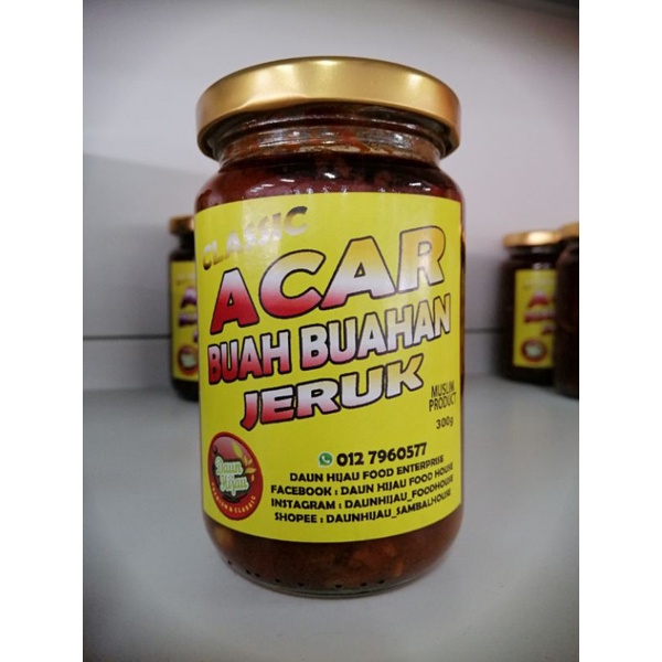 [DH] ACAR BUAH BUAHAN JERUK PREMIUM STYLE UTARA | Shopee Malaysia
