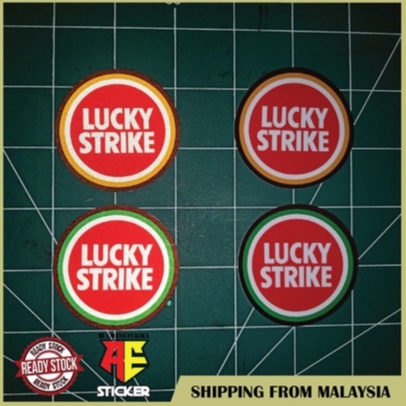 sticker LUCKY STRIKE | Shopee Malaysia