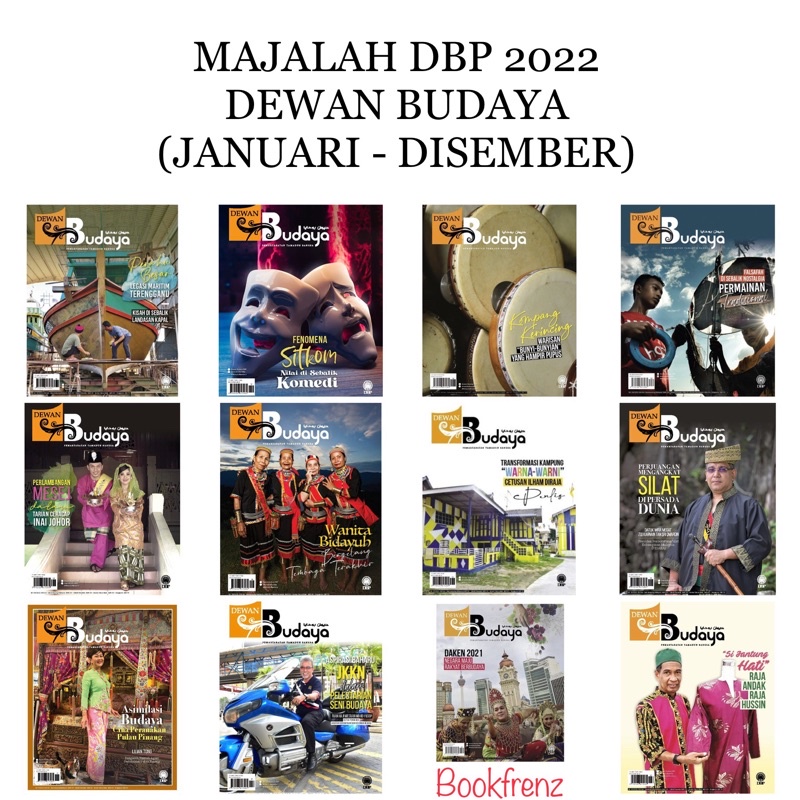 Majalah DBP 2022: Dewan Budaya | Shopee Malaysia