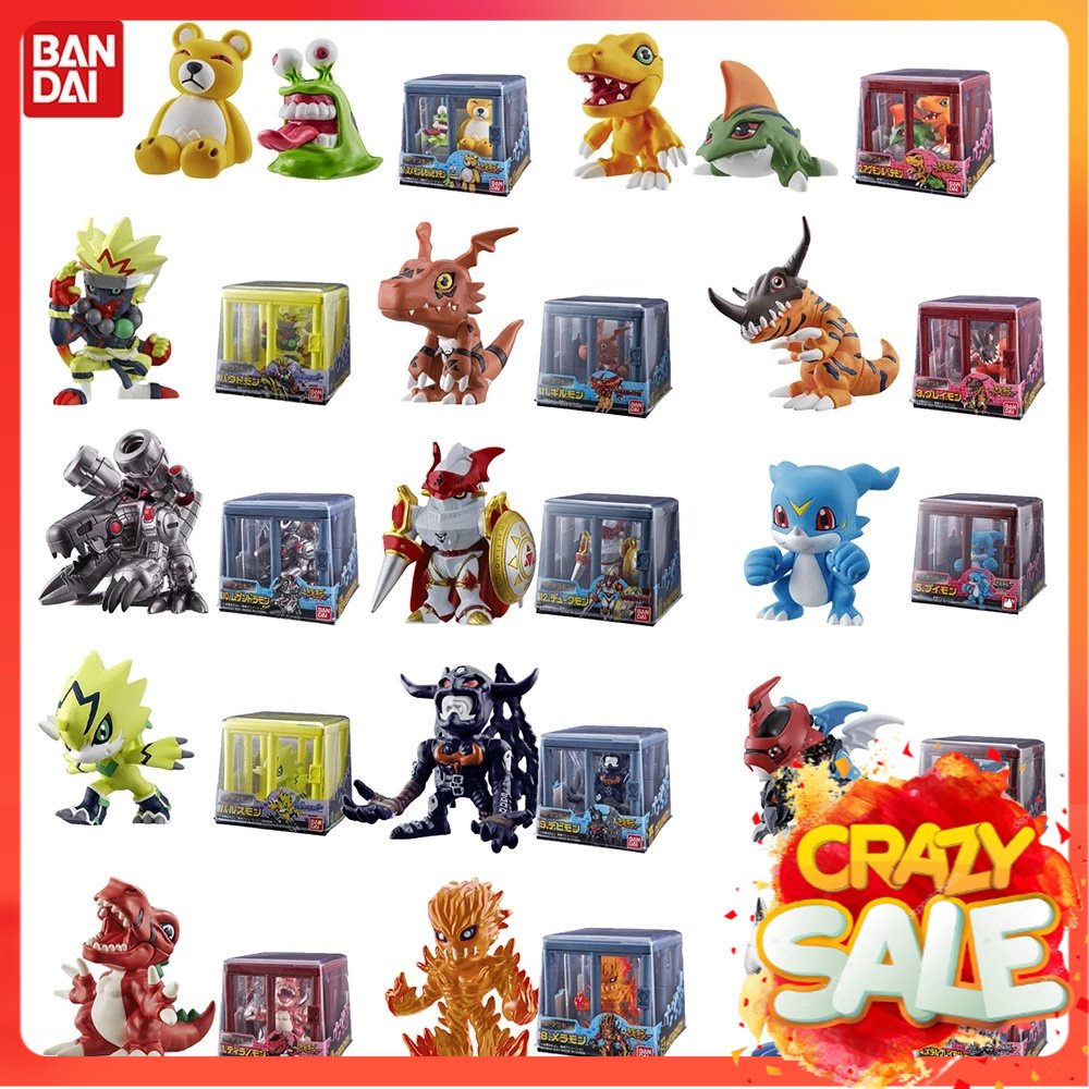 Bandai Digimon Adventure The Digimon Figure New Collection Set Agumon ...