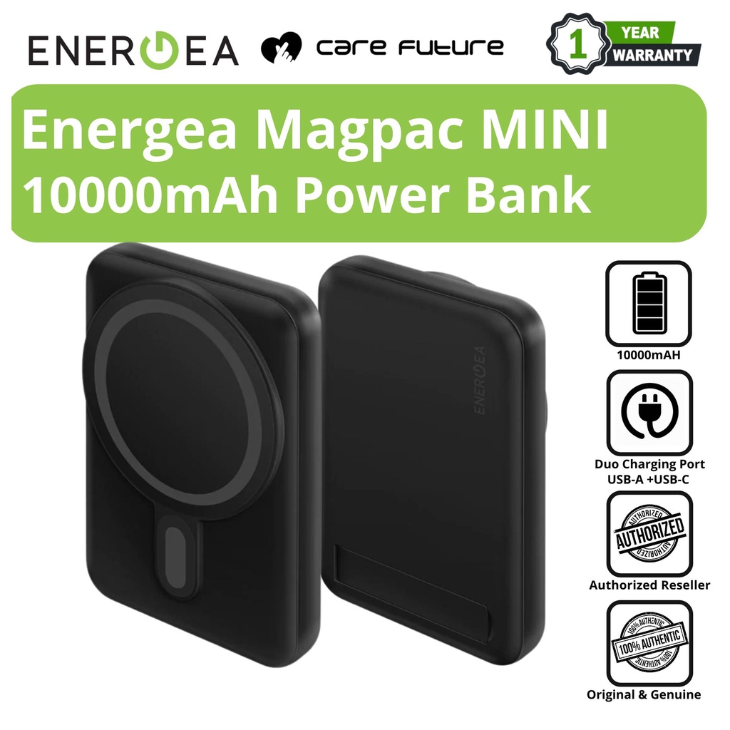 Energea Magpac Mini Magnetic Wireless Charging Powerbank 10000mAh ...