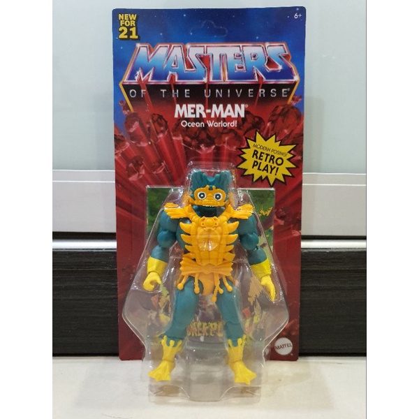 Mattel Motu Masters Of The Universe Origins Merman Action Figure ...