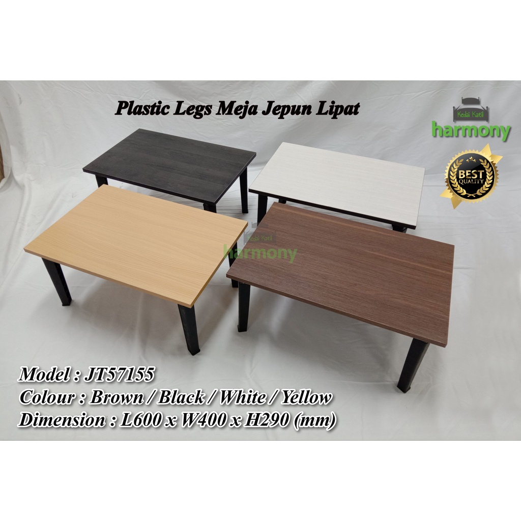 Harmony Wooden Meja Jepun 600mm x 400mm / Meja Jepun Lipat / Foldable ...