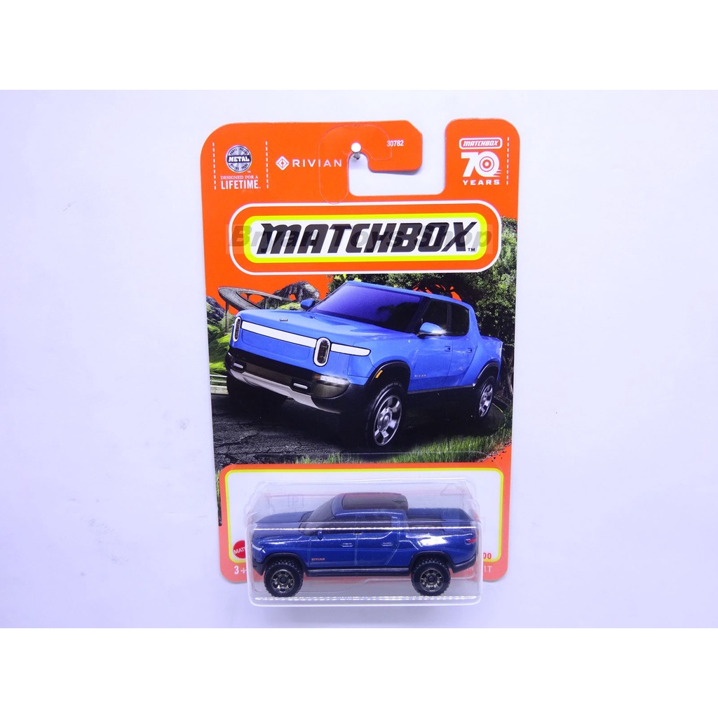 Matchbox Rivian R1T Blue | Shopee Malaysia