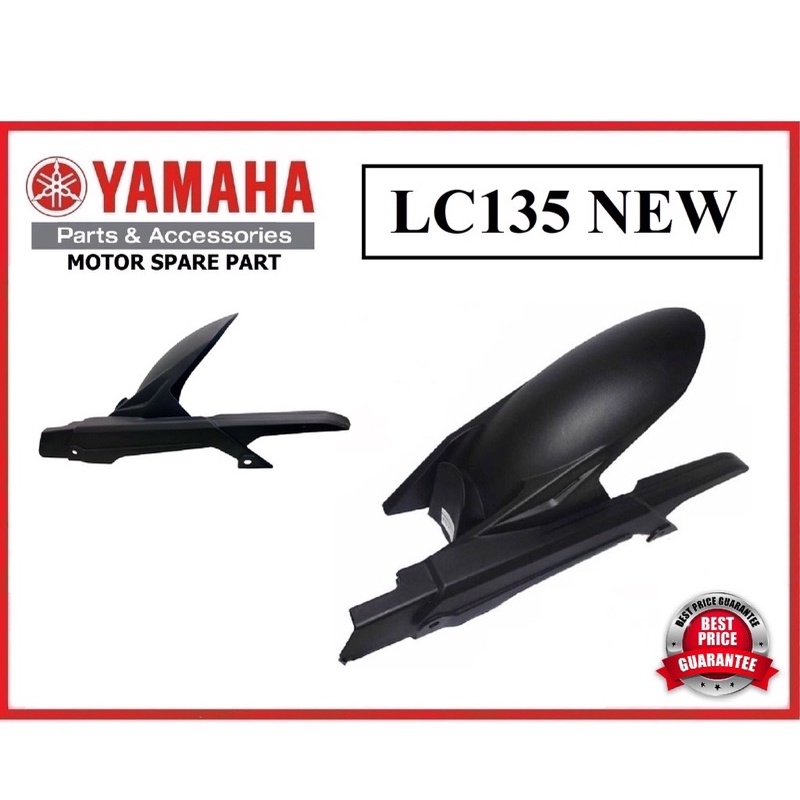 YAMAHA LC135 NEW REAR FENDER INNER // LC 135 CHAIN COVER RANTAI PENUTUP ...